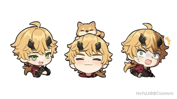 Чиби милахи Genshin Impact | HoYoLAB