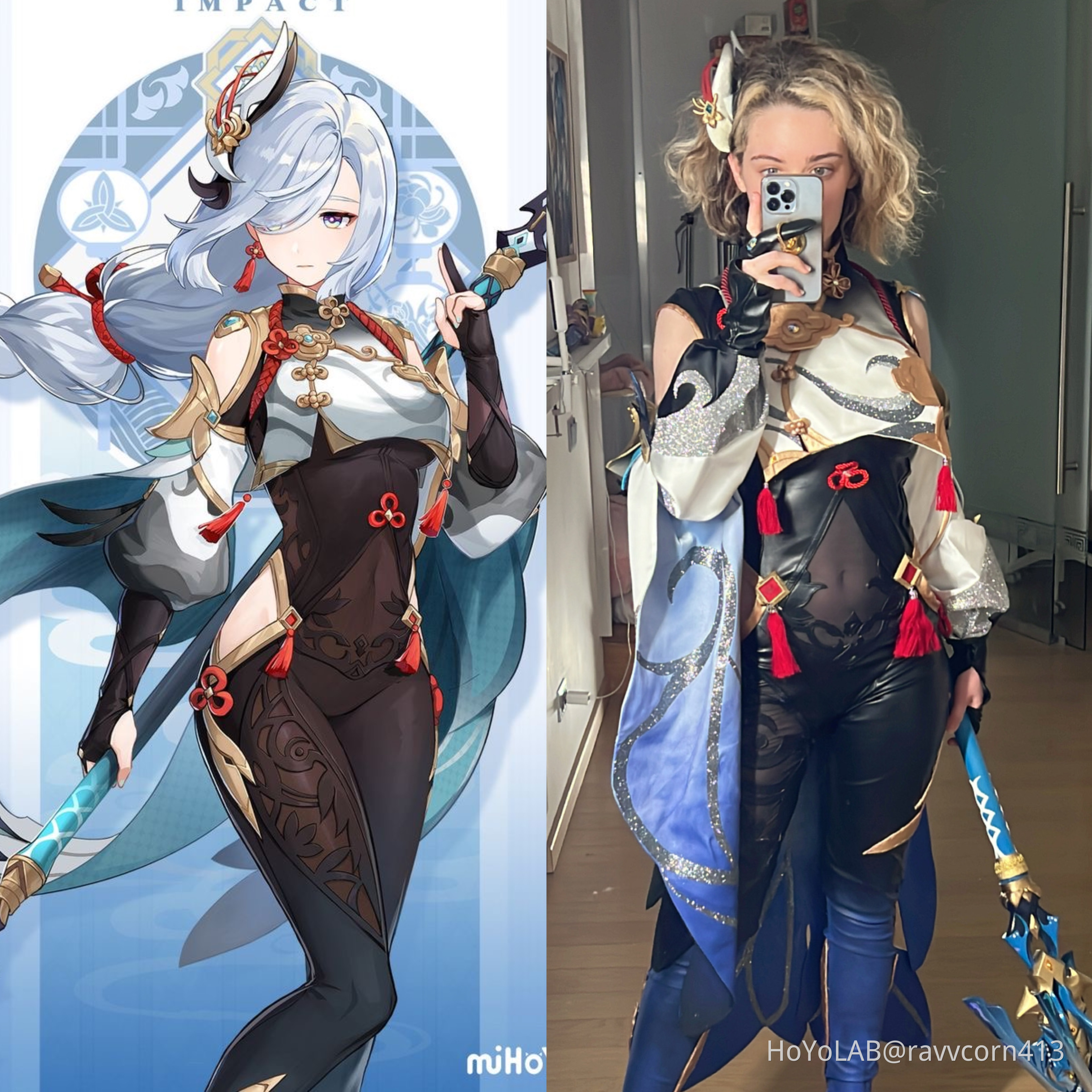 Shenhe Cosplay WIP Genshin Impact | HoYoLAB