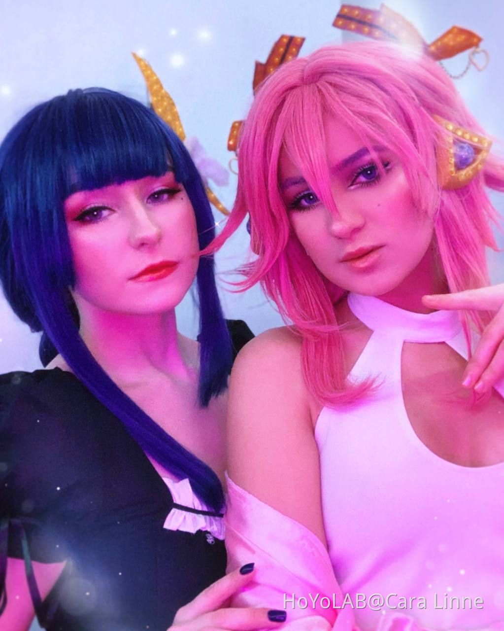 Yae Miko and Raiden Shogun Cosplay⚡ Genshin Impact | HoYoLAB