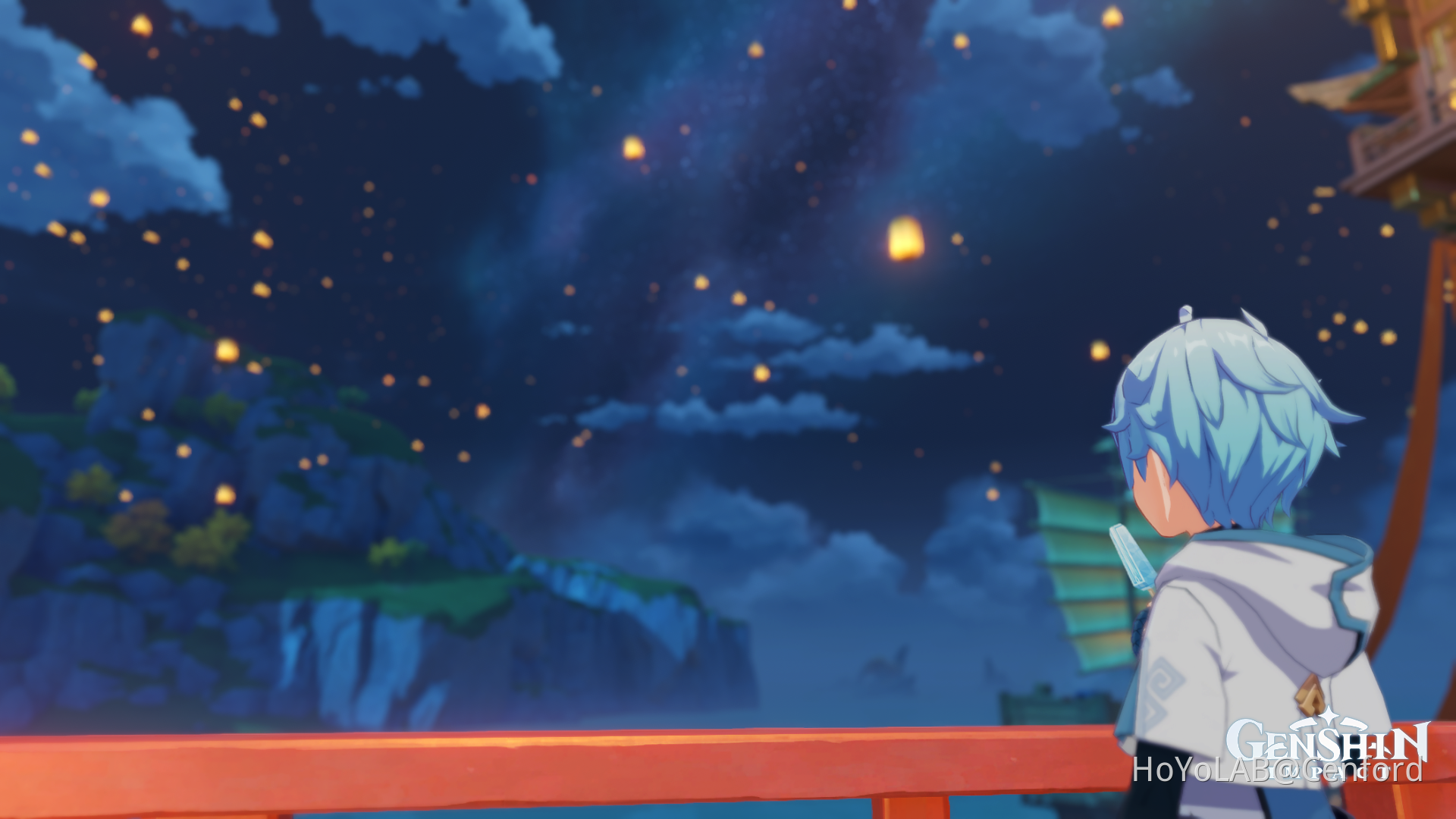 Here's lantern rite photos!! Genshin Impact | HoYoLAB