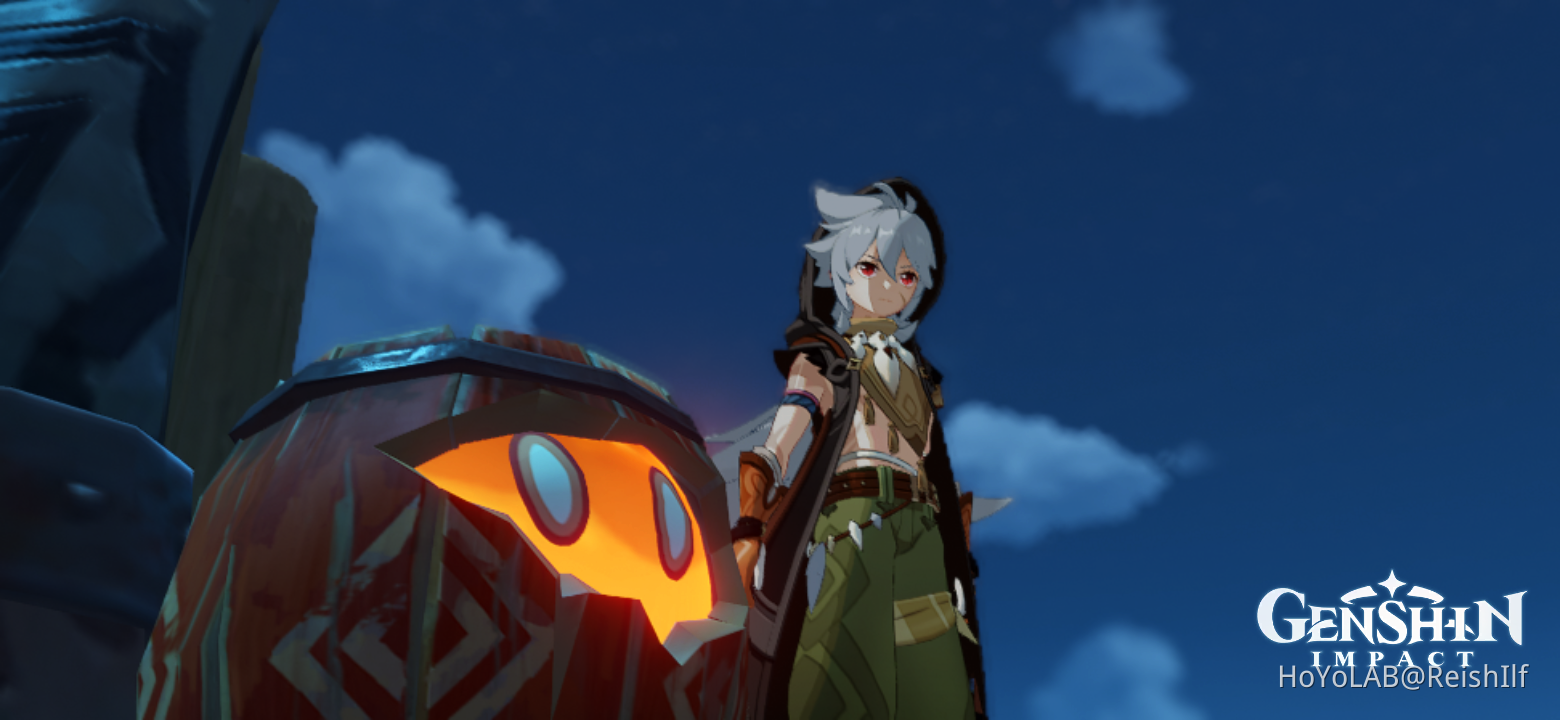 Razor w/ Explosive Pryo Slime Genshin Impact | HoYoLAB