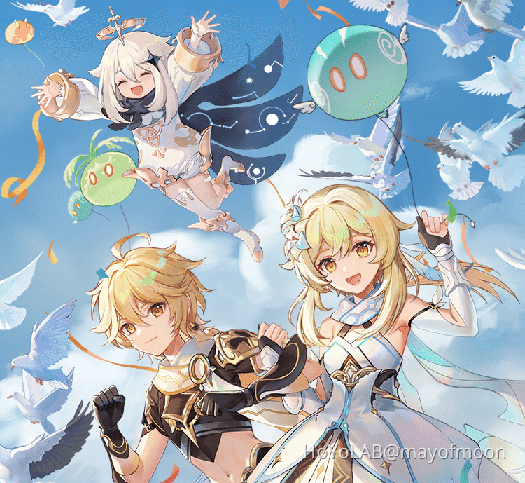 Aether y Lumine, dos caras de una misma moneda Genshin Impact | HoYoLAB