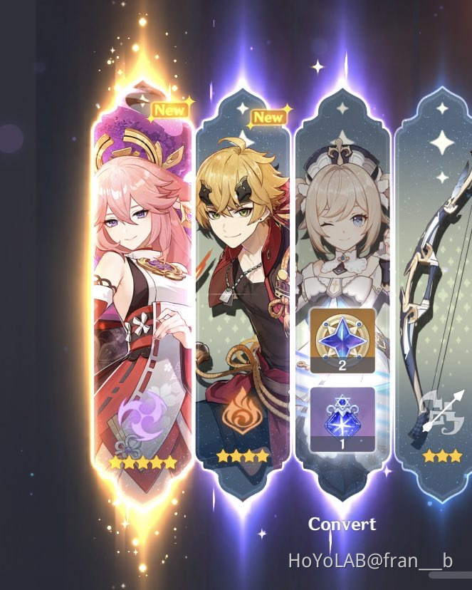 Luck Genshin Impact | HoYoLAB