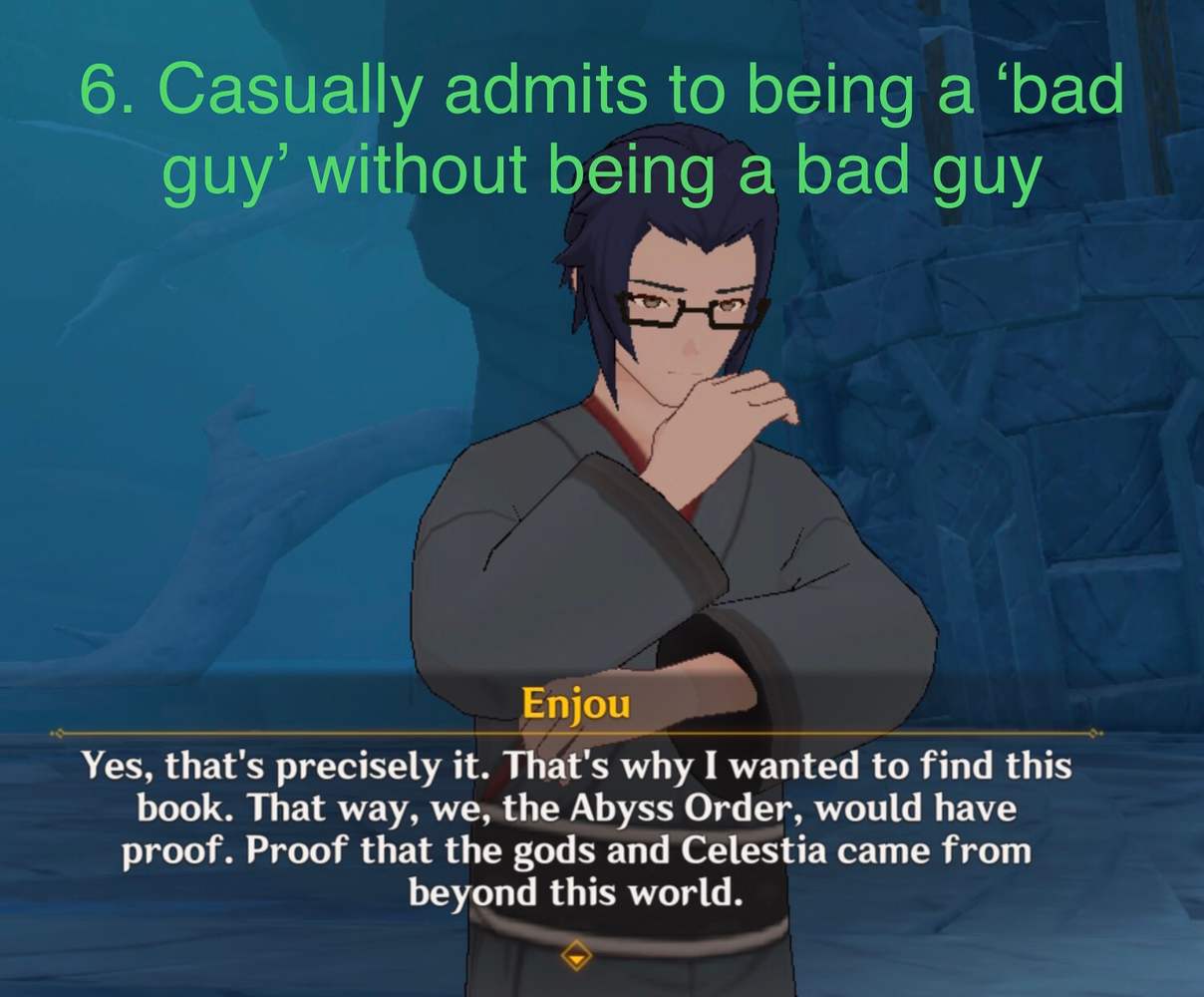 23 Reasons why Enjou is a gigachad Genshin Impact | HoYoLAB