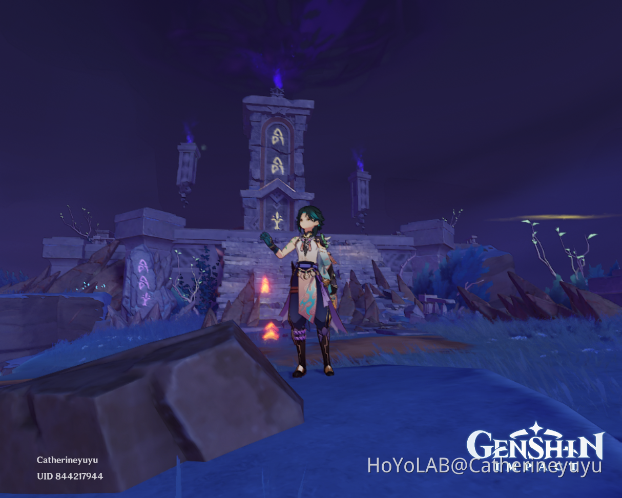 Aphotic Diffusal Quest - Opening 3 Void Tower Passages Genshin Impact ...