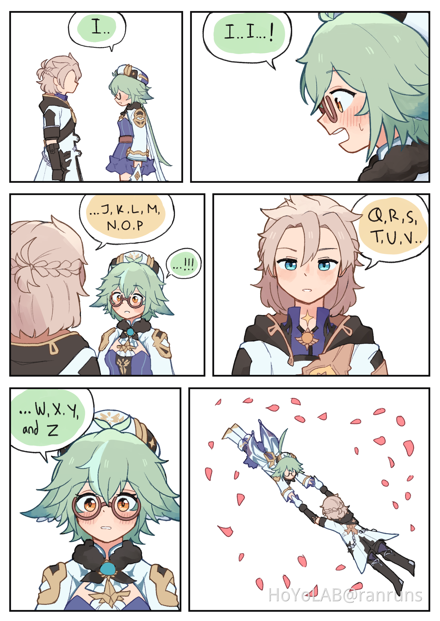 Alberose confession Genshin Impact | HoYoLAB