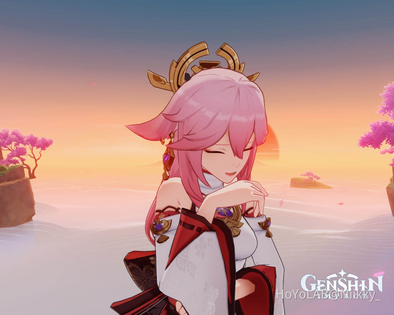 our goddess yae Genshin Impact | HoYoLAB