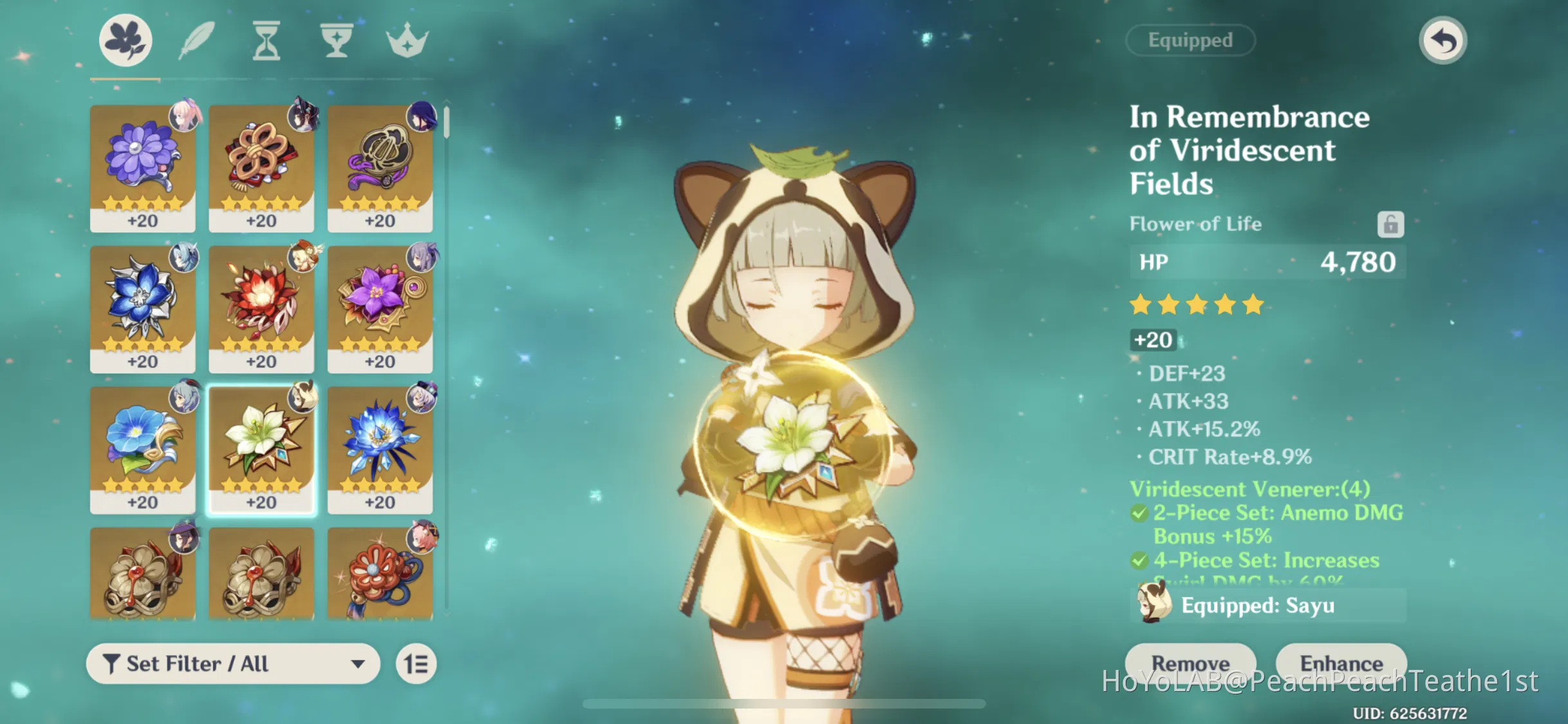 Sayu build Genshin Impact | HoYoLAB