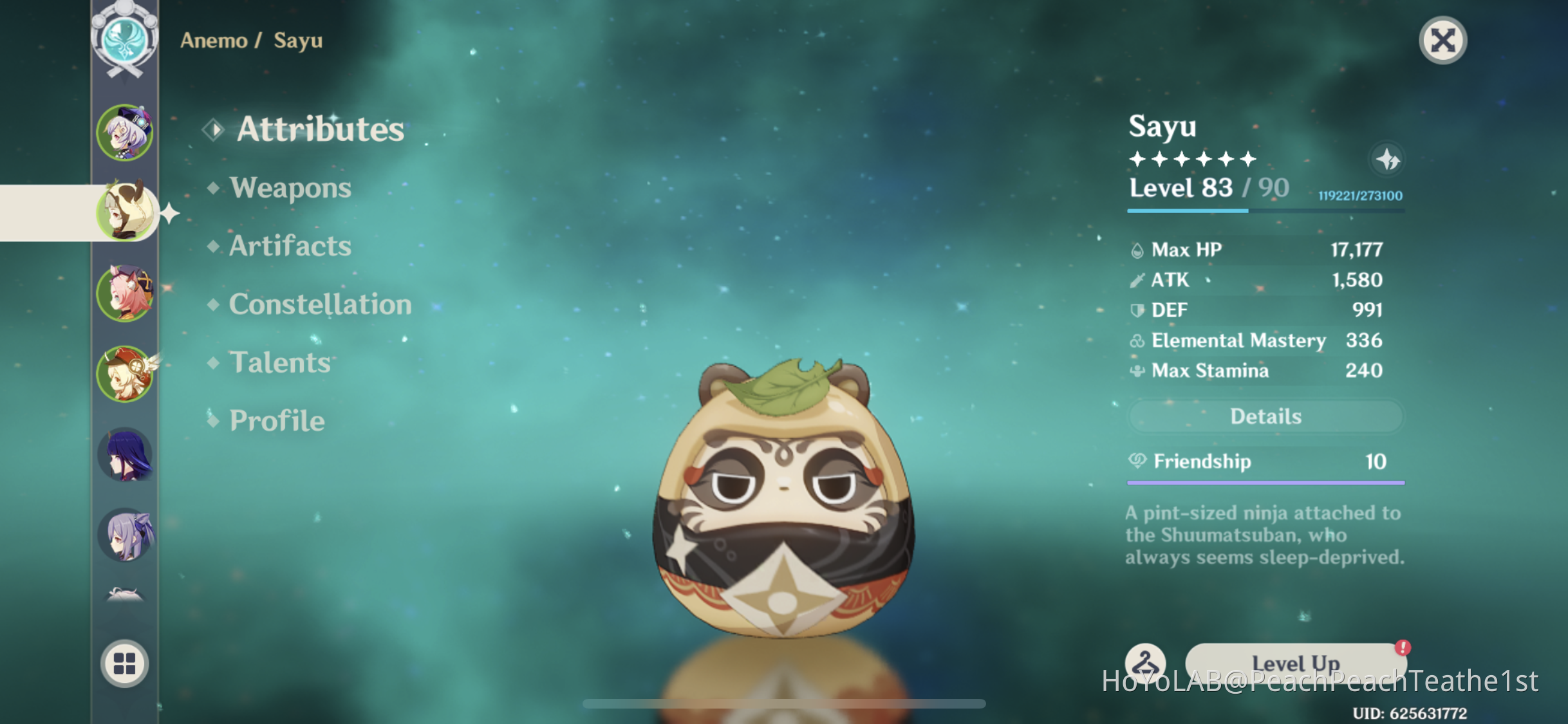 Sayu build Genshin Impact | HoYoLAB