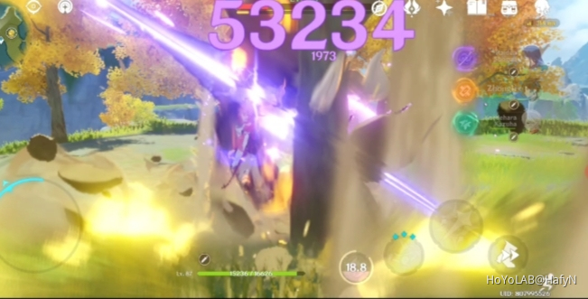 Yae Miko training - right here right now .. nothing last forever ...