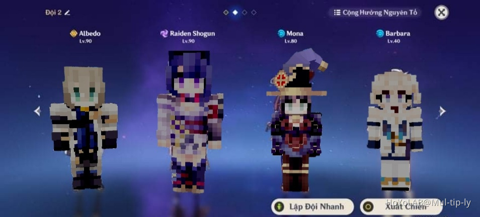 Xin cách buff team này với các cao nhân Genshin Impact | HoYoLAB