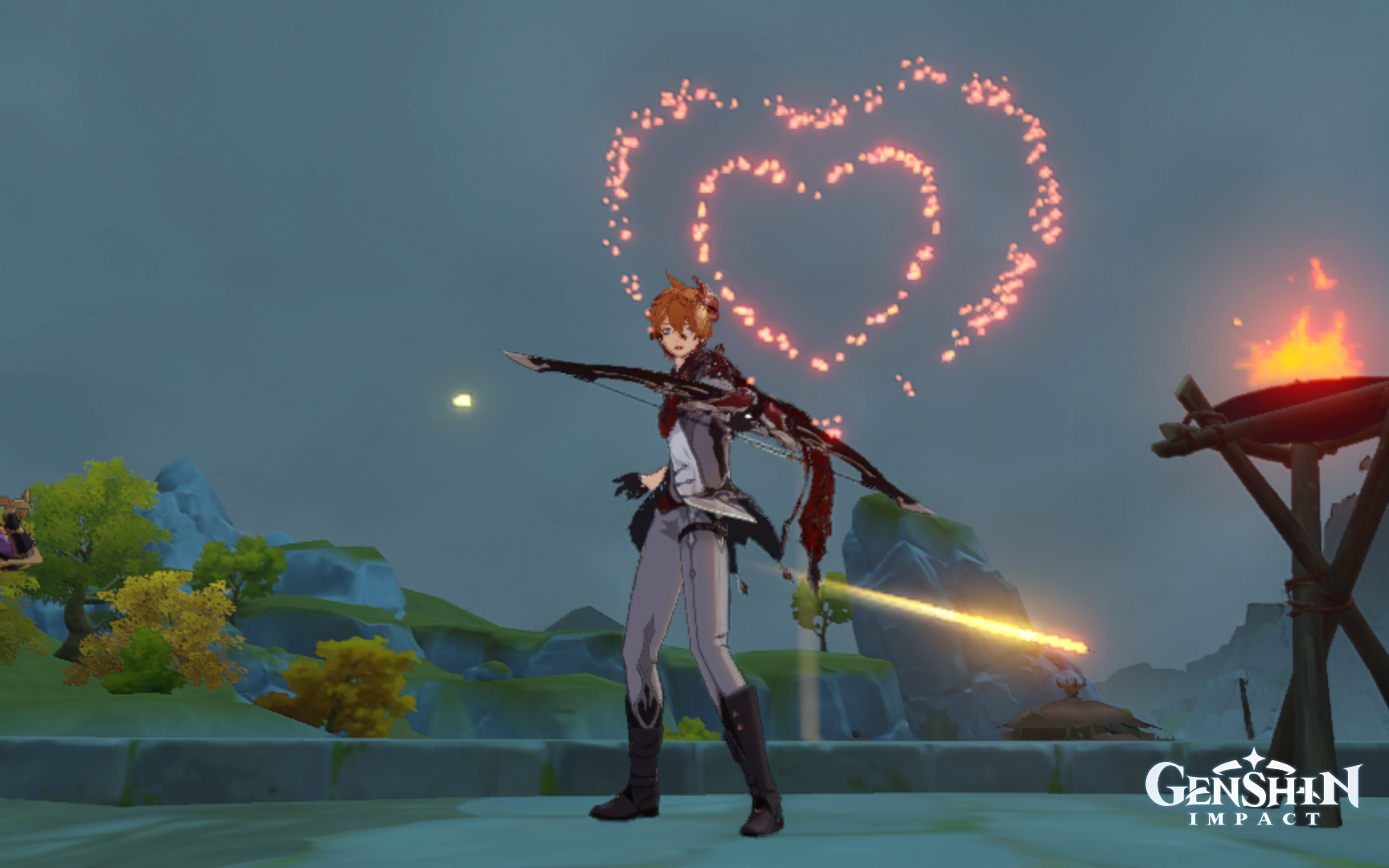 fireworks with childe Genshin Impact | HoYoLAB