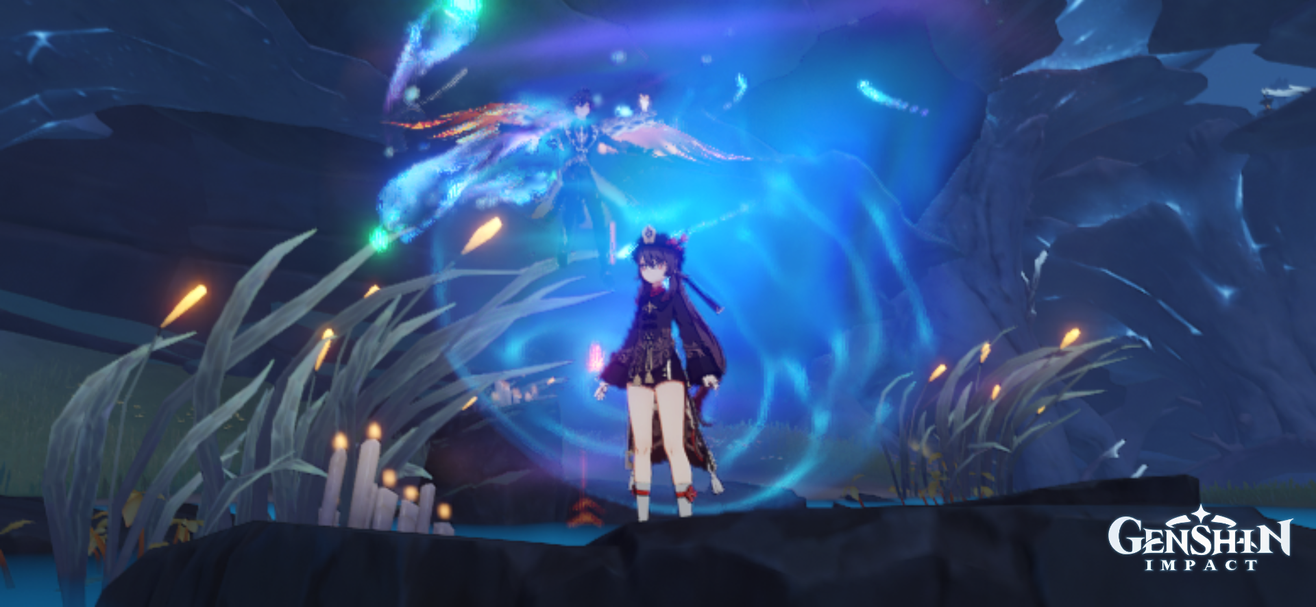 Hu Tao & Zhongli-ship Photography -1 | Genshin Impact | HoYoLAB