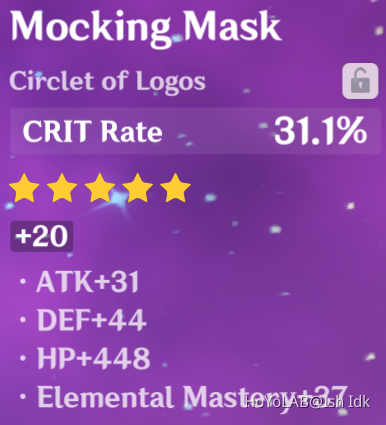 My main dps Fischl build | Genshin Impact | HoYoLAB