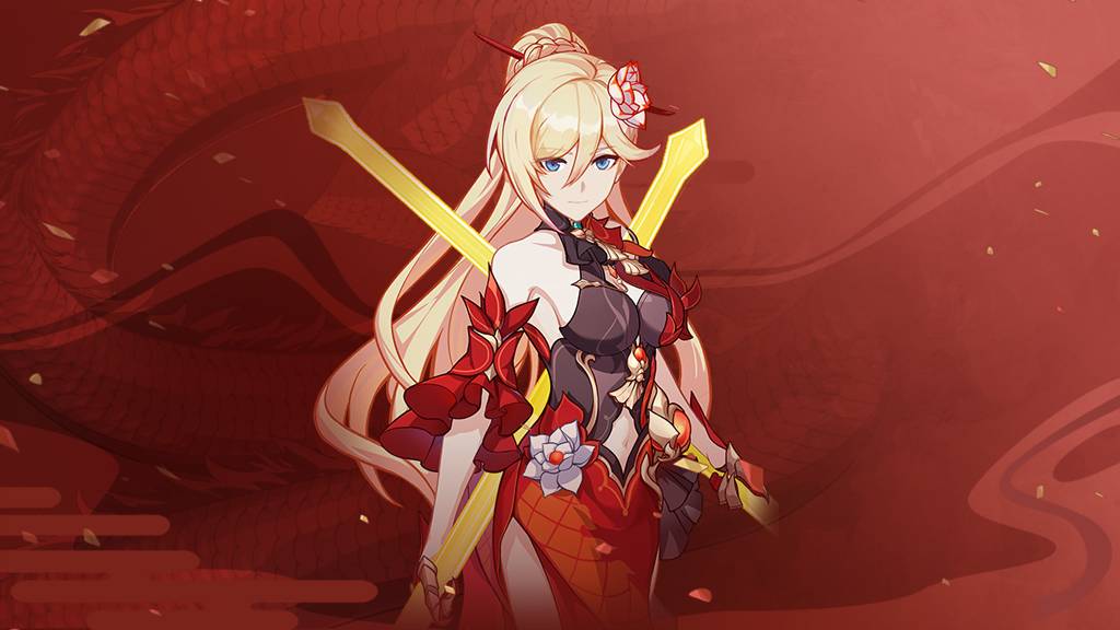 【V5.5 BETA COSTUME HIGHLIGHT】Dea Anchora ★ Heavenward Dragon & Red ...