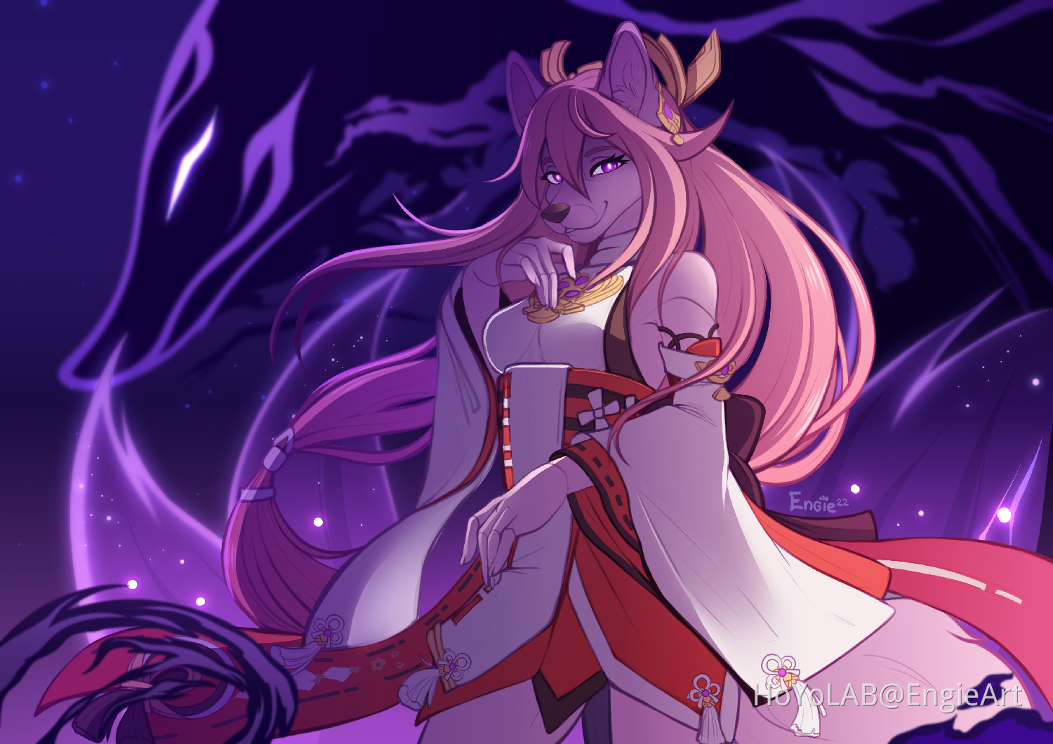 Yae Miko anthro ver Genshin Impact | HoYoLAB