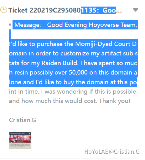 I think its time to take a break from Genshin's Artifact System ...