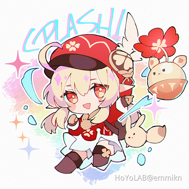 Klee Sticker - ! splash Genshin Impact | HoYoLAB