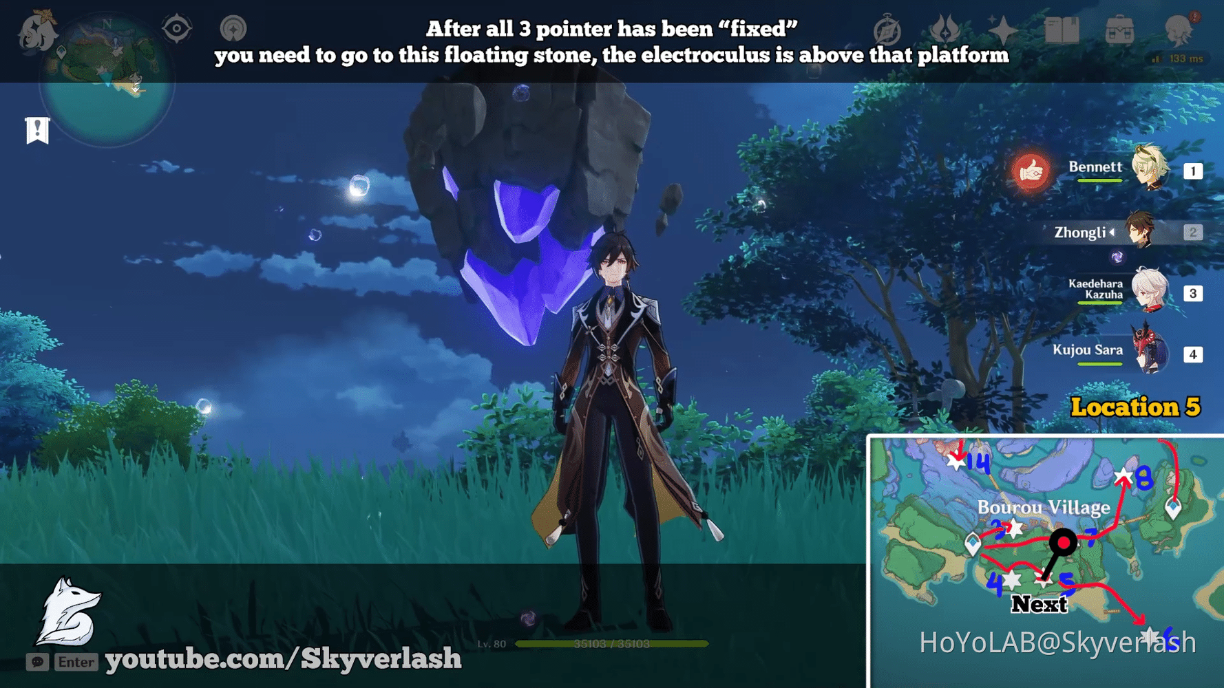 Sangonomiya Shrine Electroculus Guide || Timestamp + Map Tracker ...