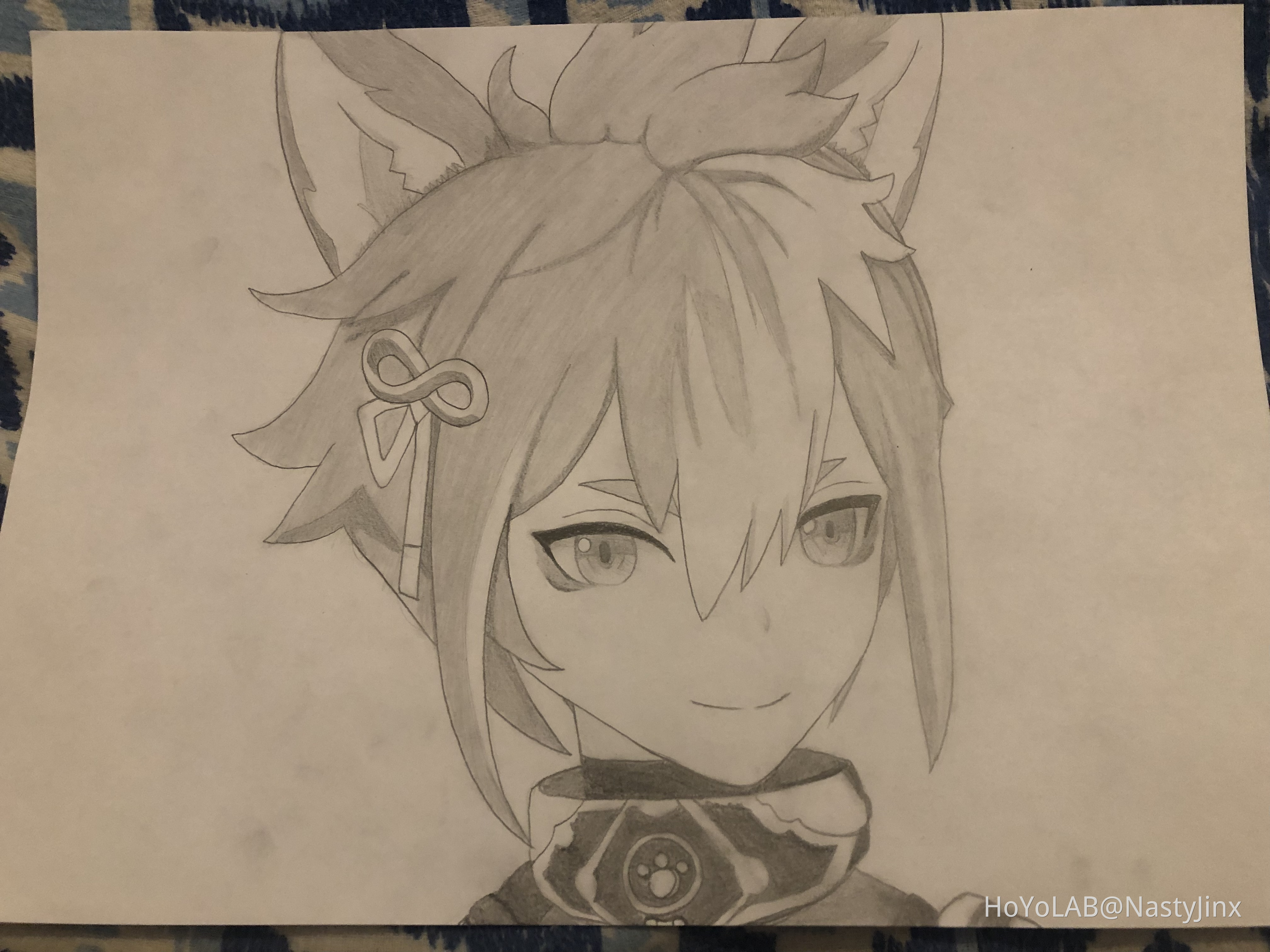 Gorou drawing ! Genshin Impact | HoYoLAB