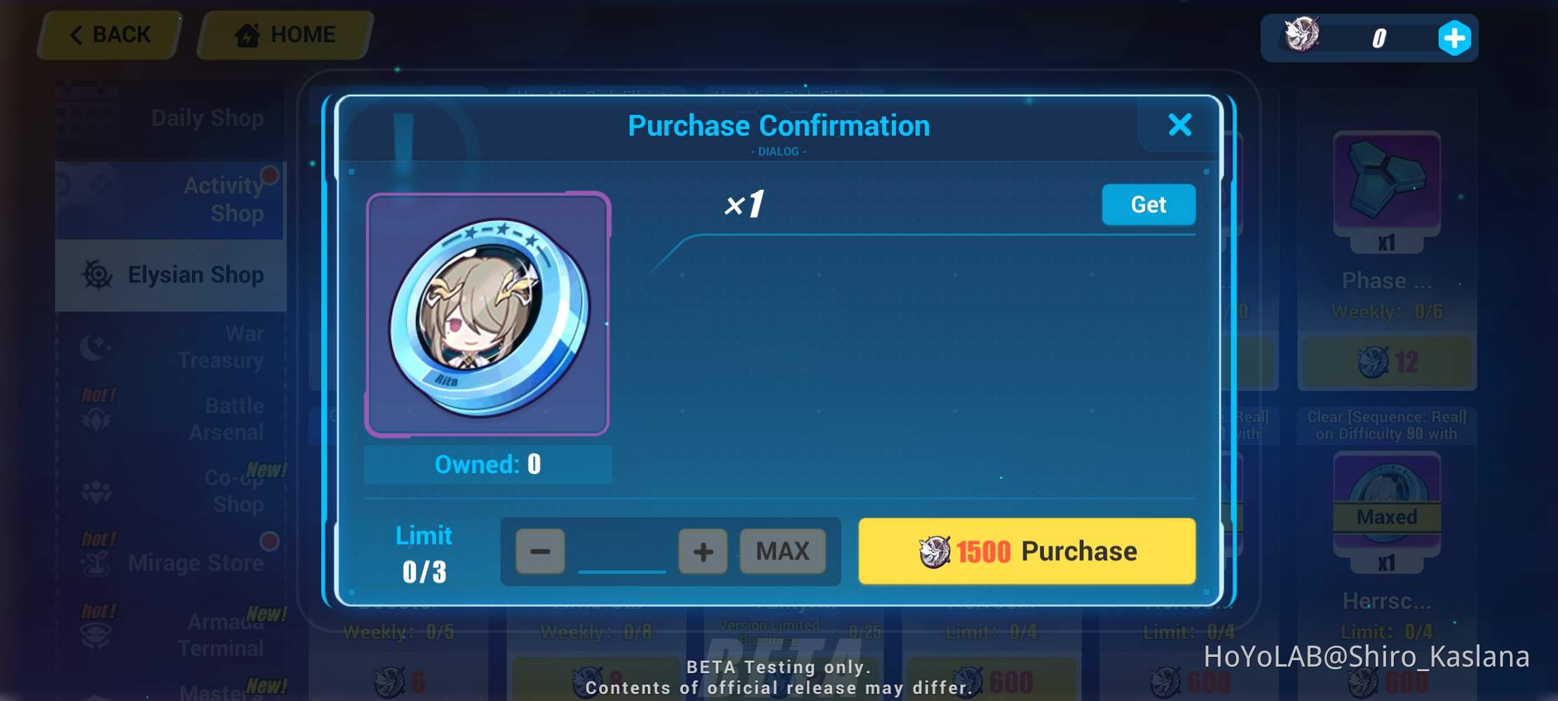 [BETA 5.5] Review Rita : Spina Astera Honkai Impact 3rd | HoYoLAB