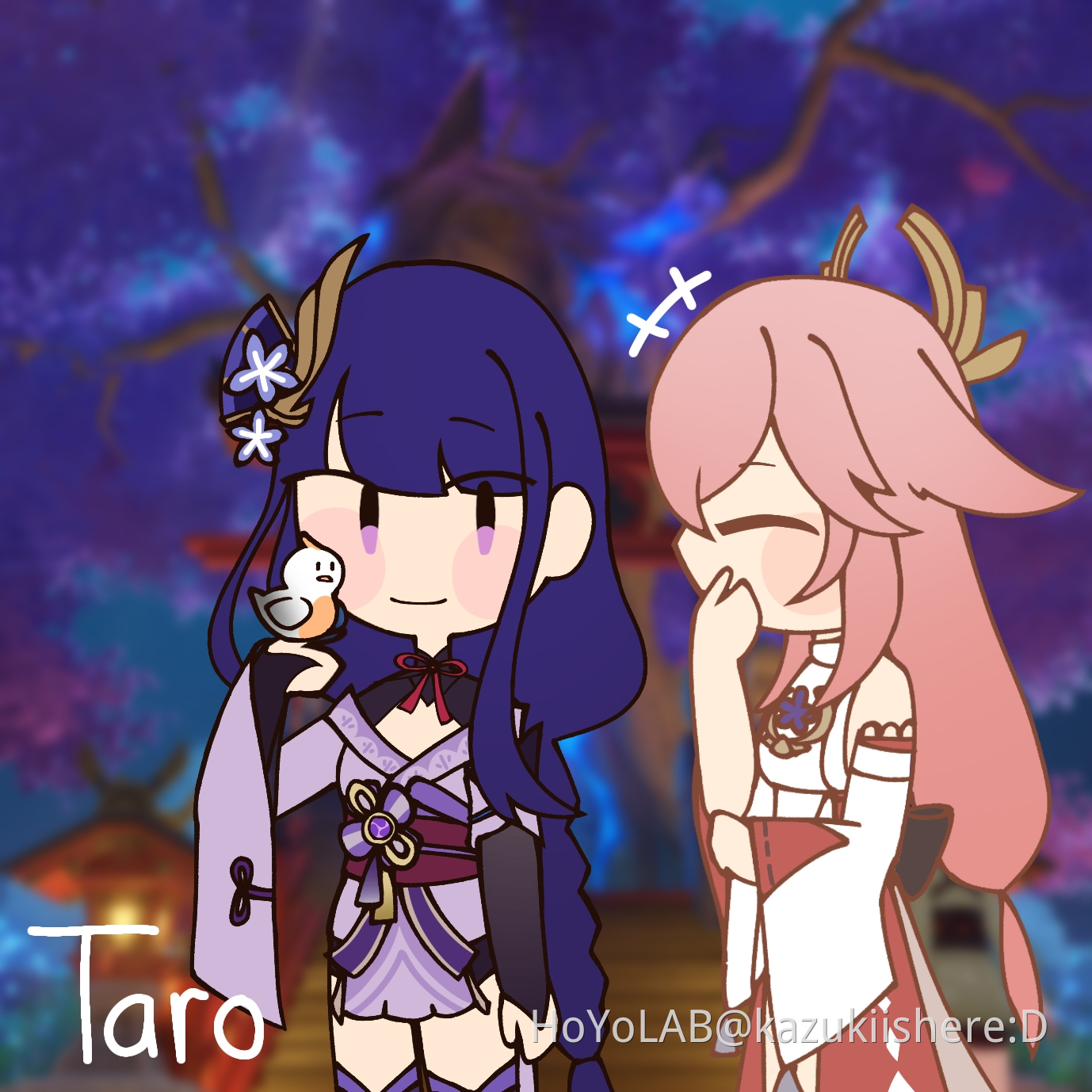 eimiko fanart | Genshin Impact | HoYoLAB