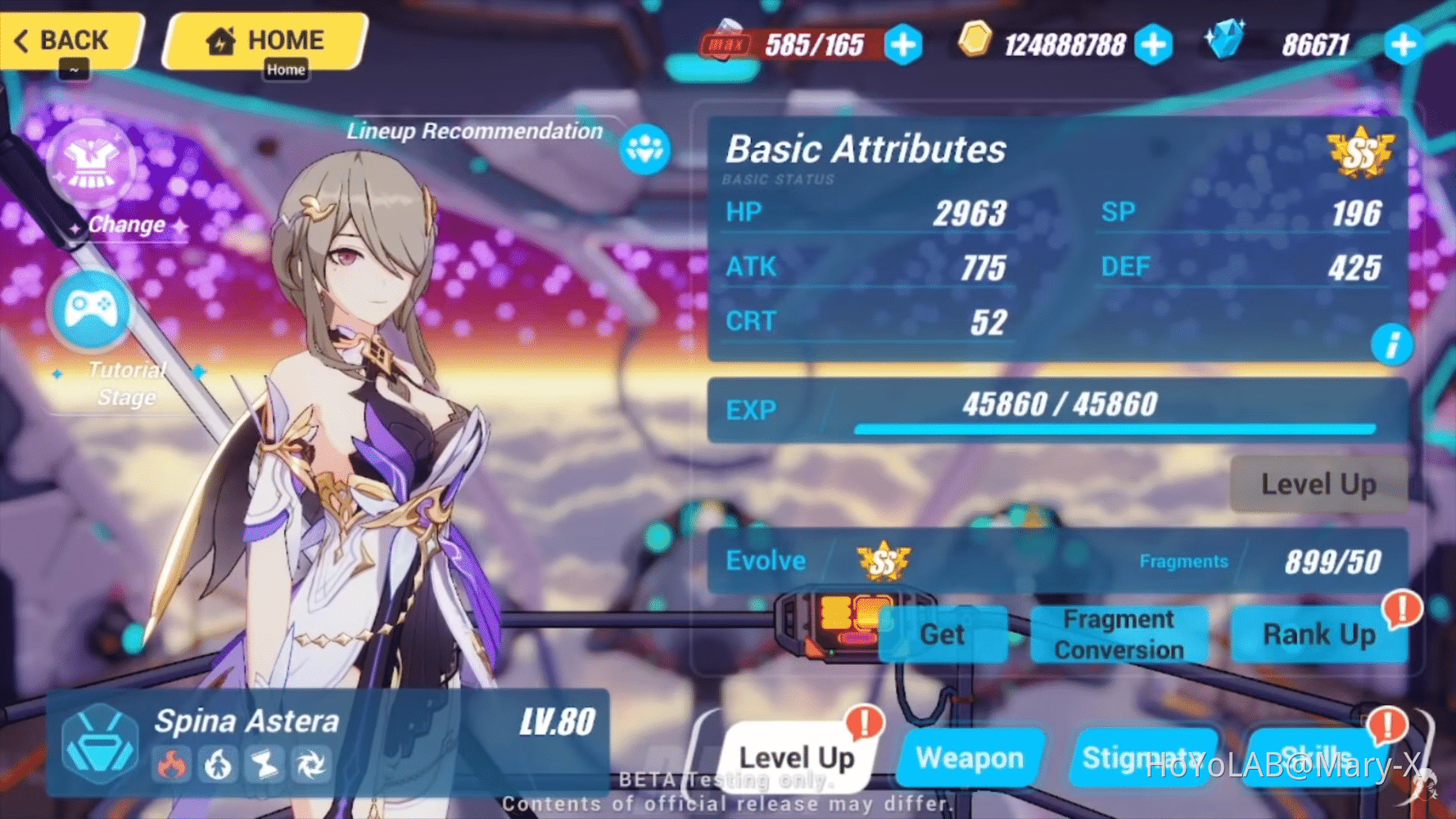 [V.5.5] RITA SPINA ASTERA | GUÍA COMPLETA ESPAÑOL Honkai Impact 3rd | HoYoLAB