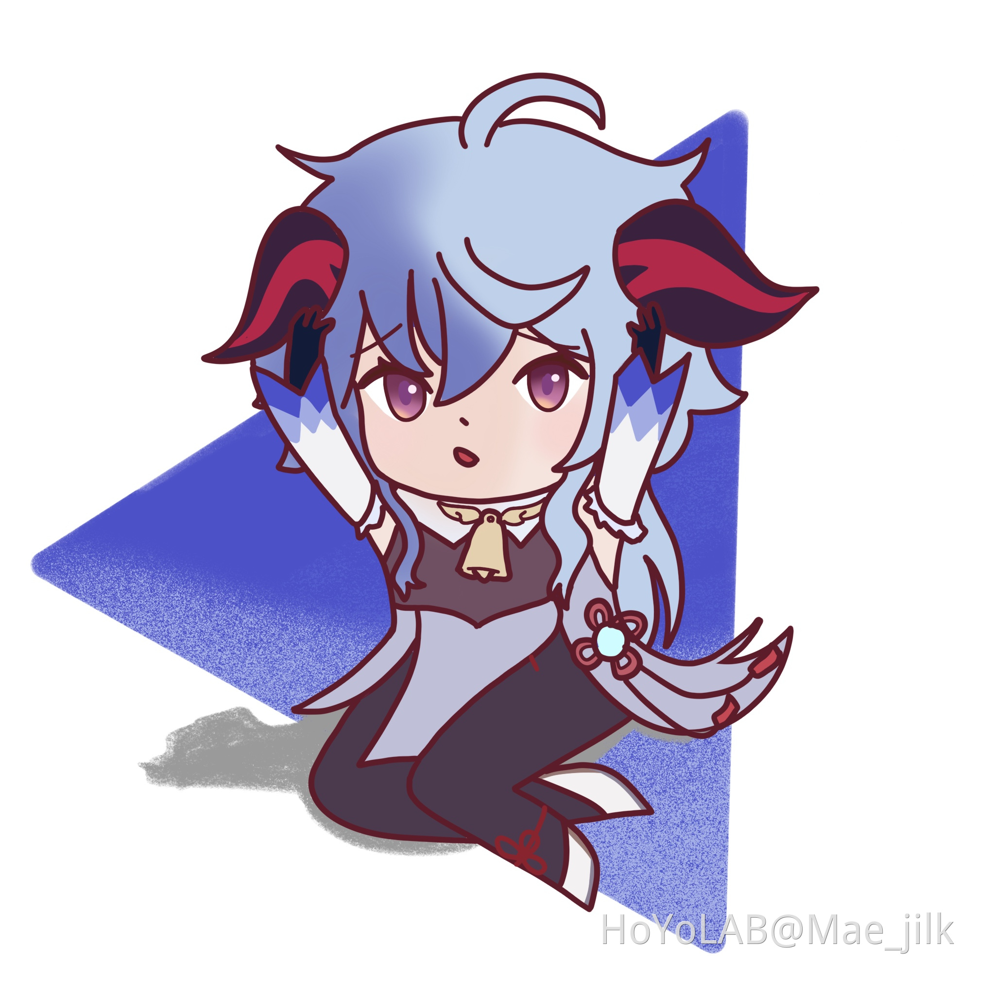 ganyu Chibi :0 Genshin Impact | HoYoLAB