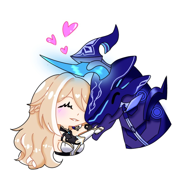 New durandal, rita and dudu ELF chibi emote Honkai Impact 3rd | HoYoLAB