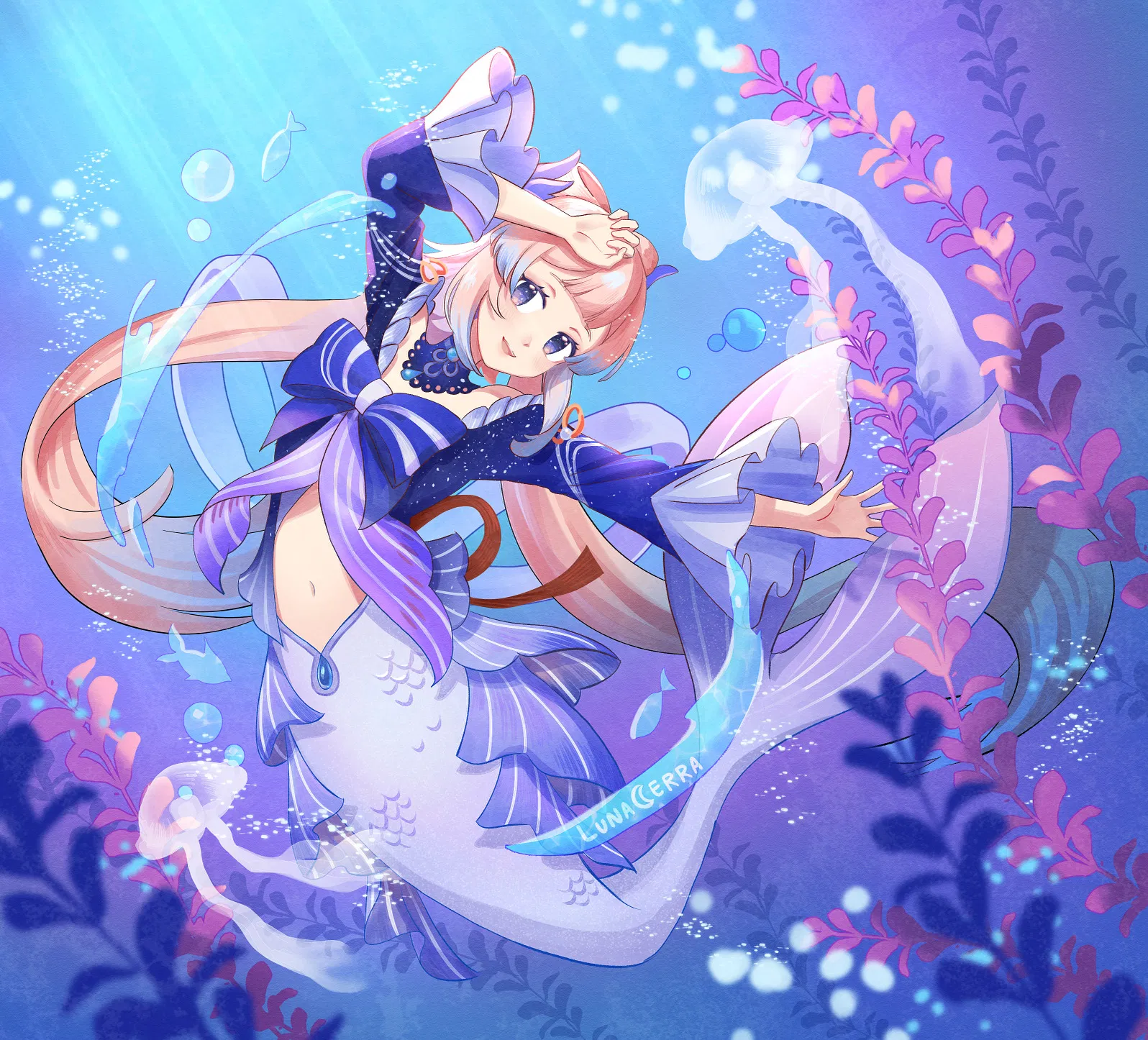 Mermaid Kokomi Genshin Impact | HoYoLAB
