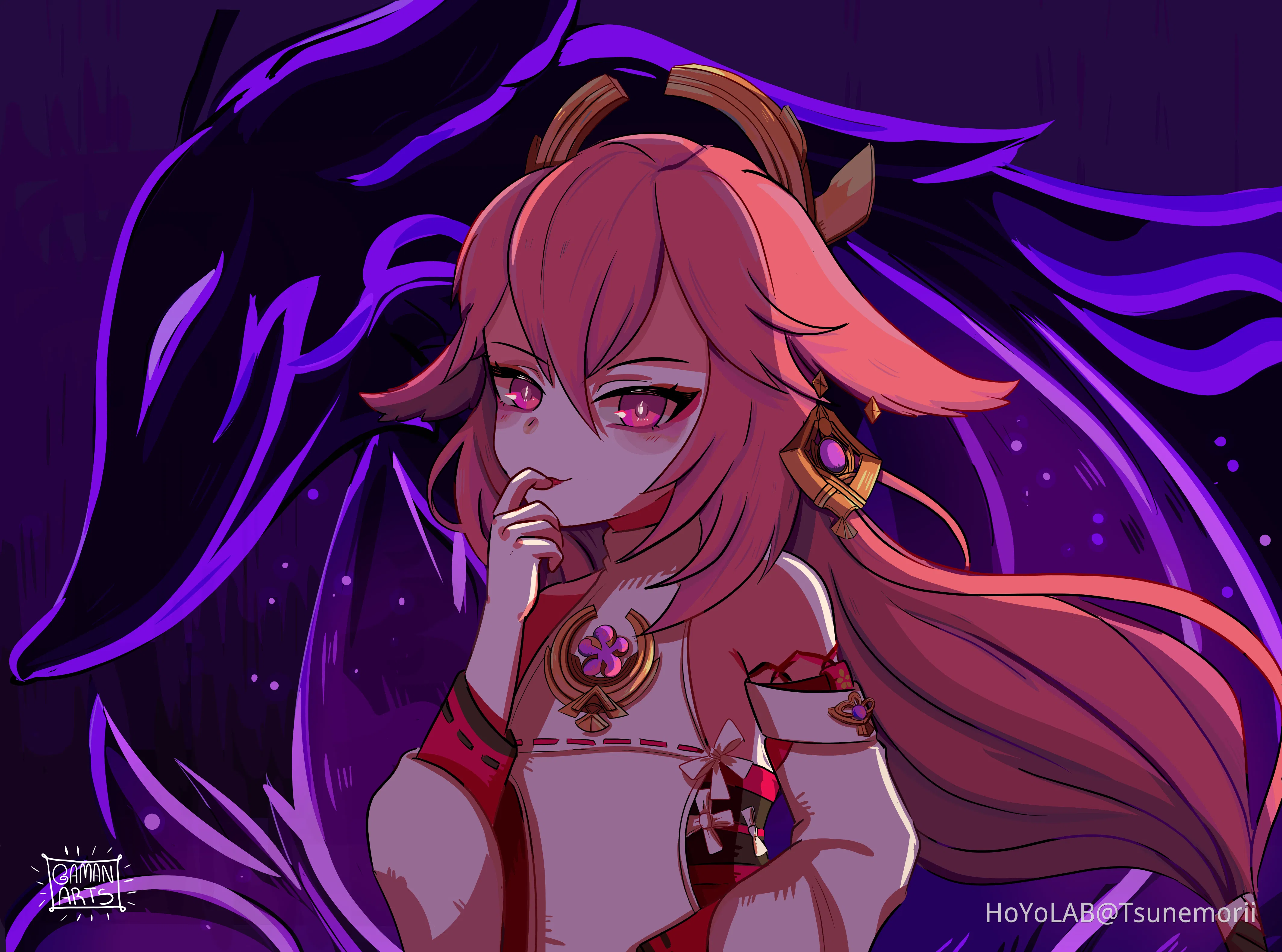 Yae Miko elemental burst Genshin Impact | HoYoLAB