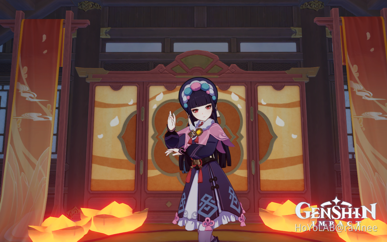 Yunjin opera in teapot Genshin Impact | HoYoLAB