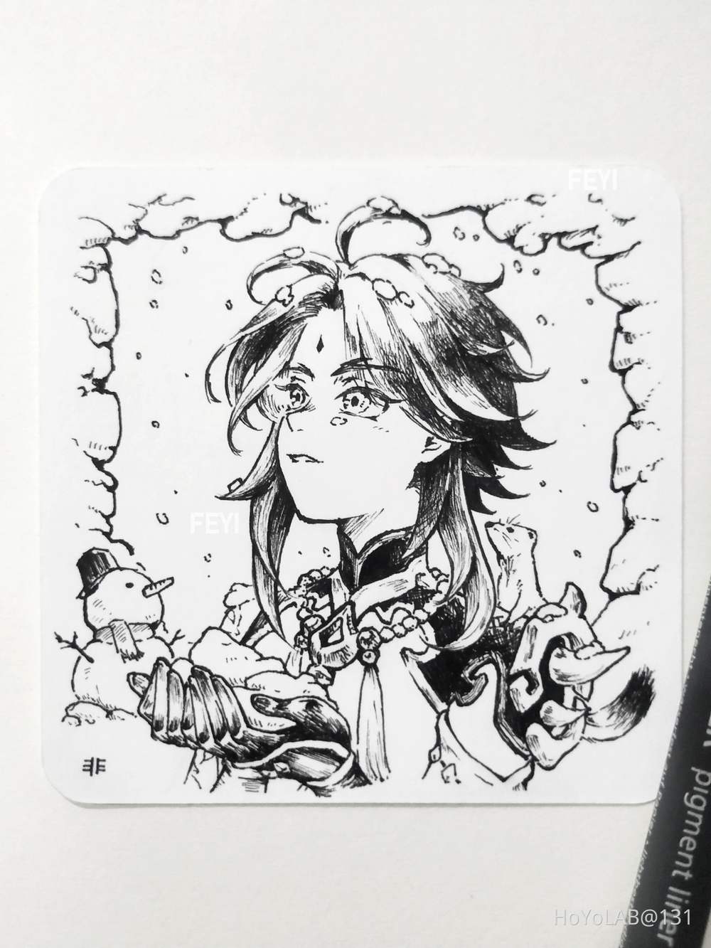 Xiao's first snow ️ Genshin Impact | HoYoLAB