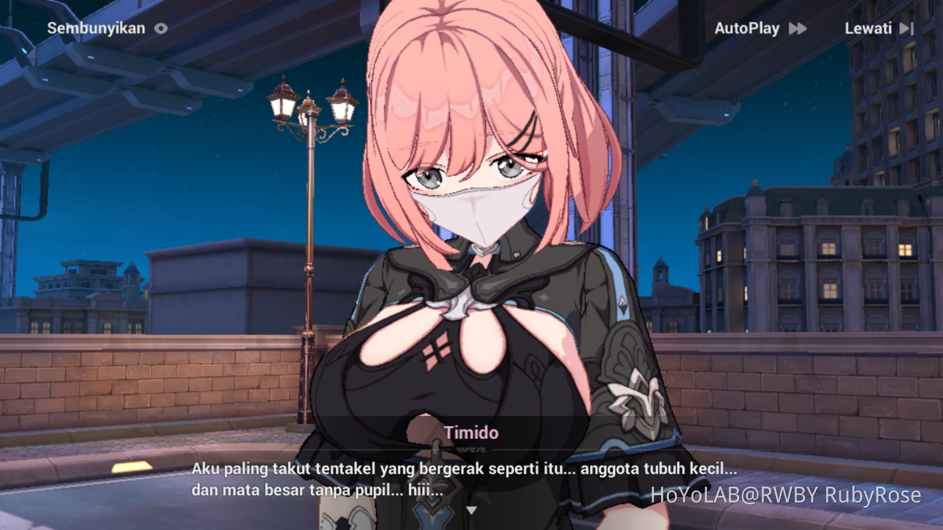 Timido kebanyakan nonton film horor apa anu? :0 Honkai Impact 3rd | HoYoLAB