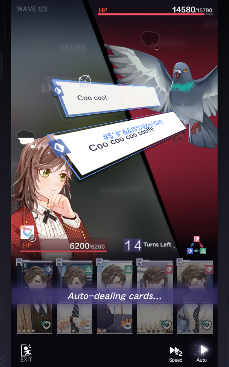 The pigeons from Skadi are back in RRG2 . Tears of Themis | HoYoLAB