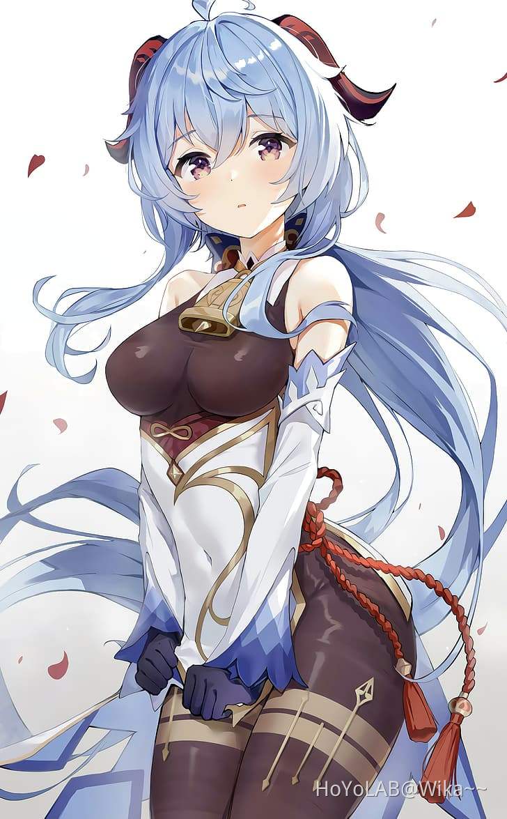 Ganyu theme phone Genshin Impact | HoYoLAB