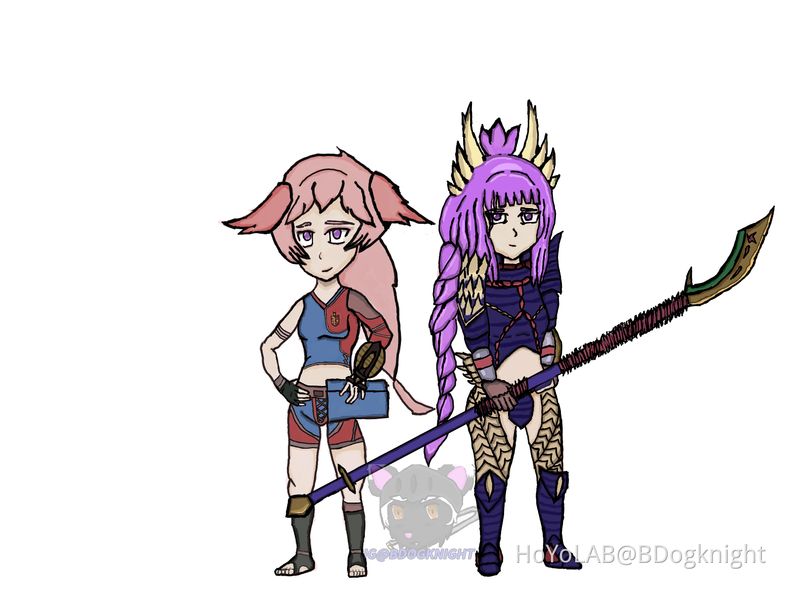 Monster Hunter Yae Miko & Ei Genshin Impact | HoYoLAB