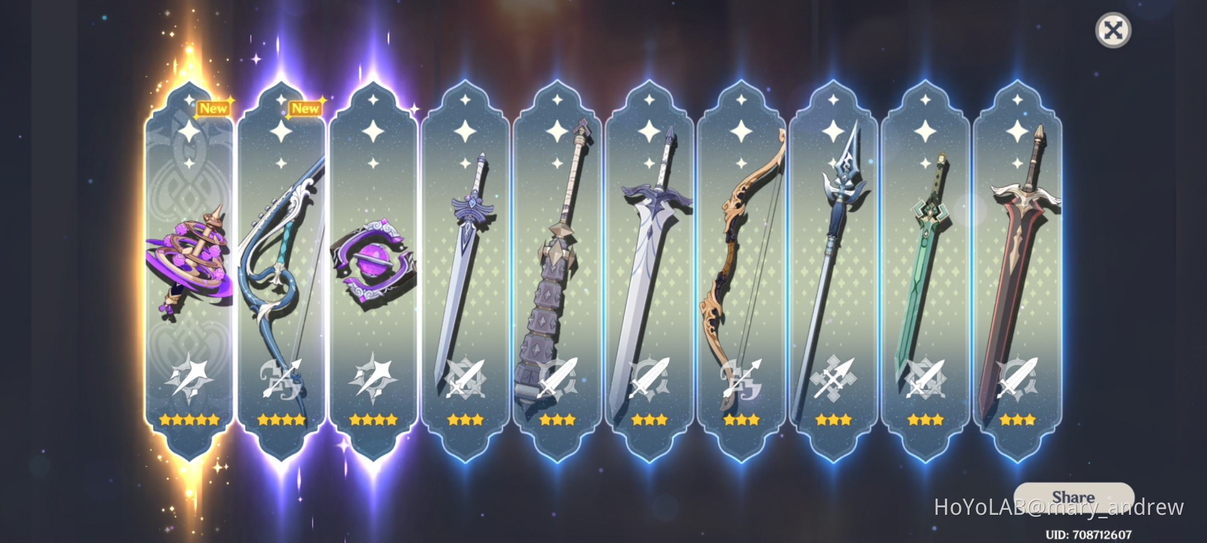 New weapon... | Genshin Impact | HoYoLAB