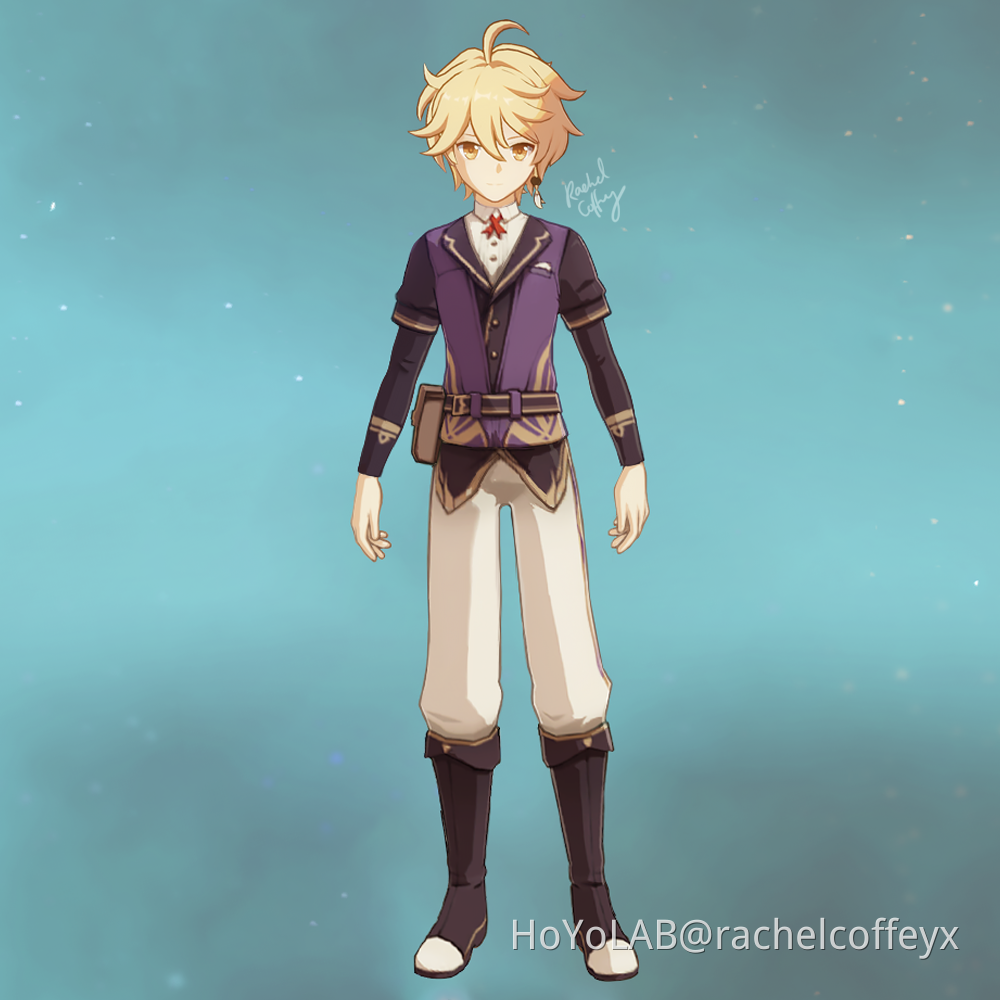 Aether in NPC Outfits | Genshin Impact | HoYoLAB