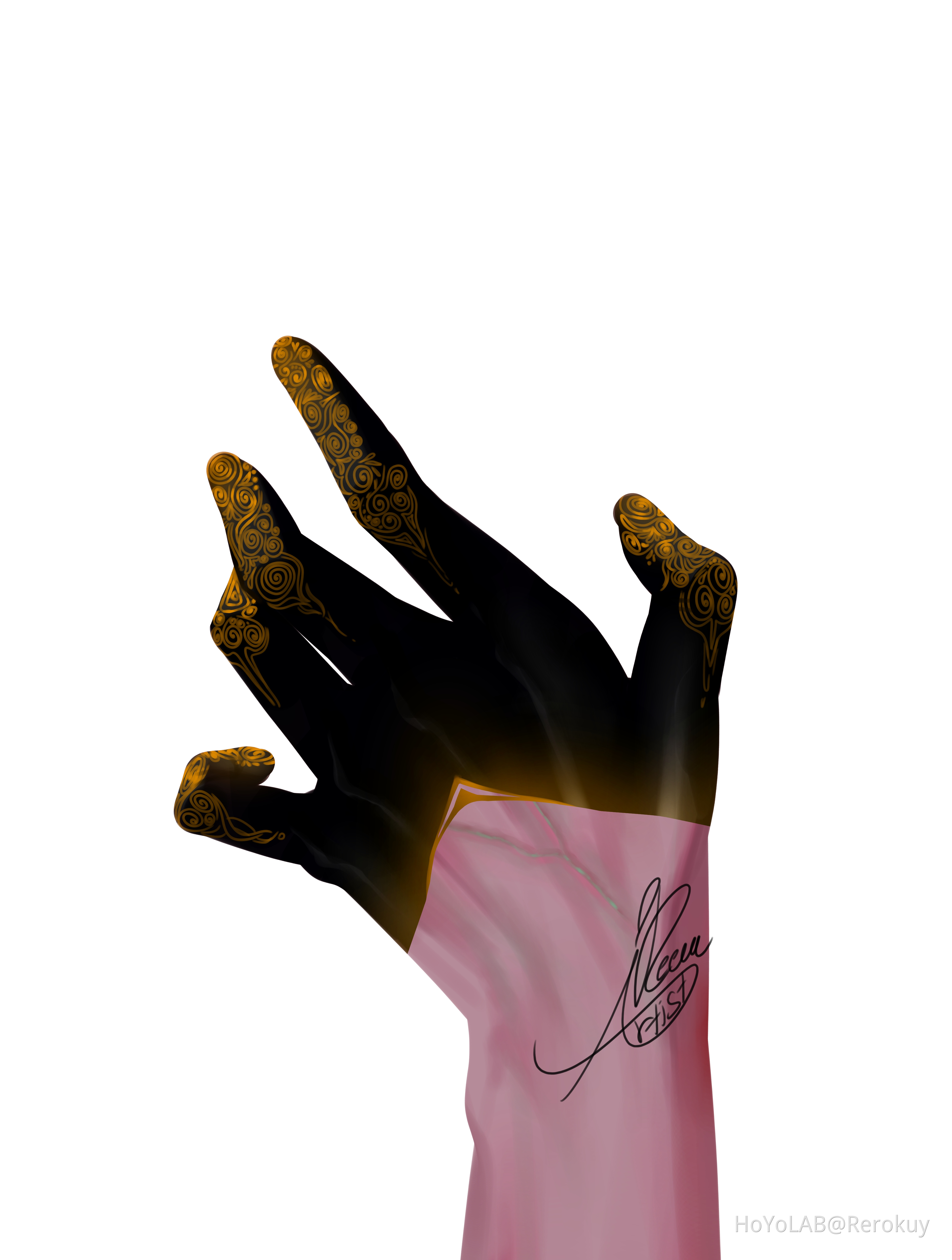 it's remind me of Zhongli hand Genshin Impact | HoYoLAB
