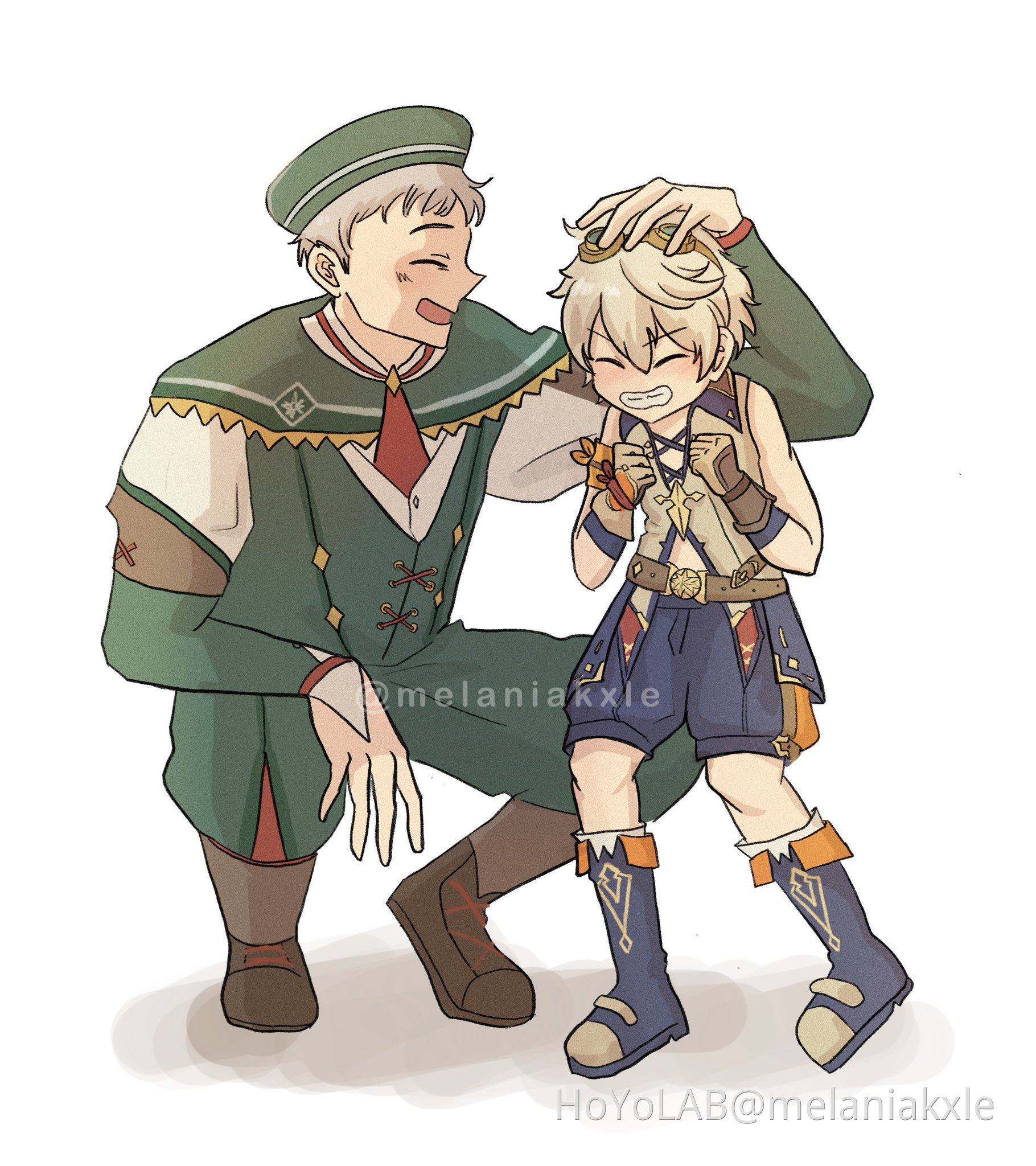 benny : im doing alright dad!!👍 Genshin Impact | HoYoLAB