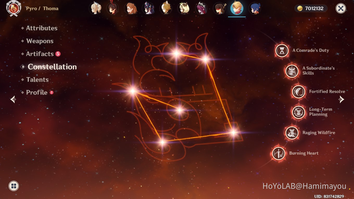 c6 thoma Genshin Impact | HoYoLAB