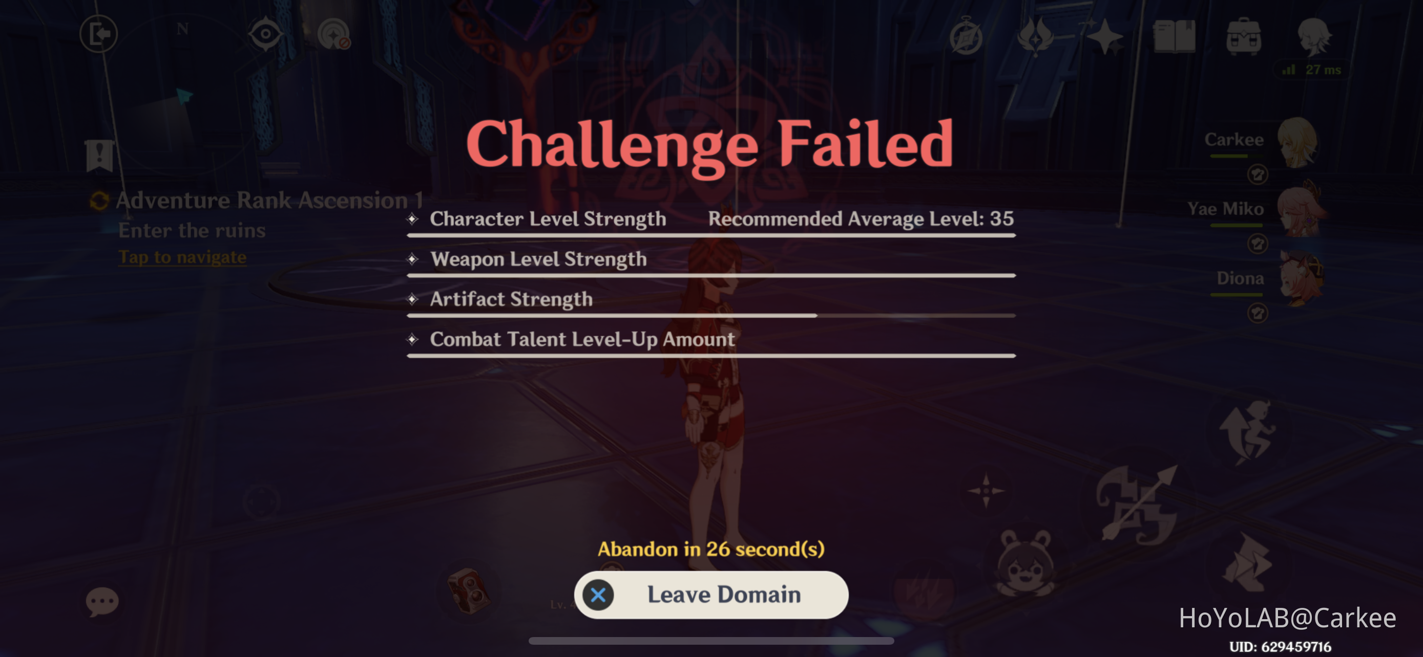 Ascension Quest 1: Attempt 2 Genshin Impact | HoYoLAB