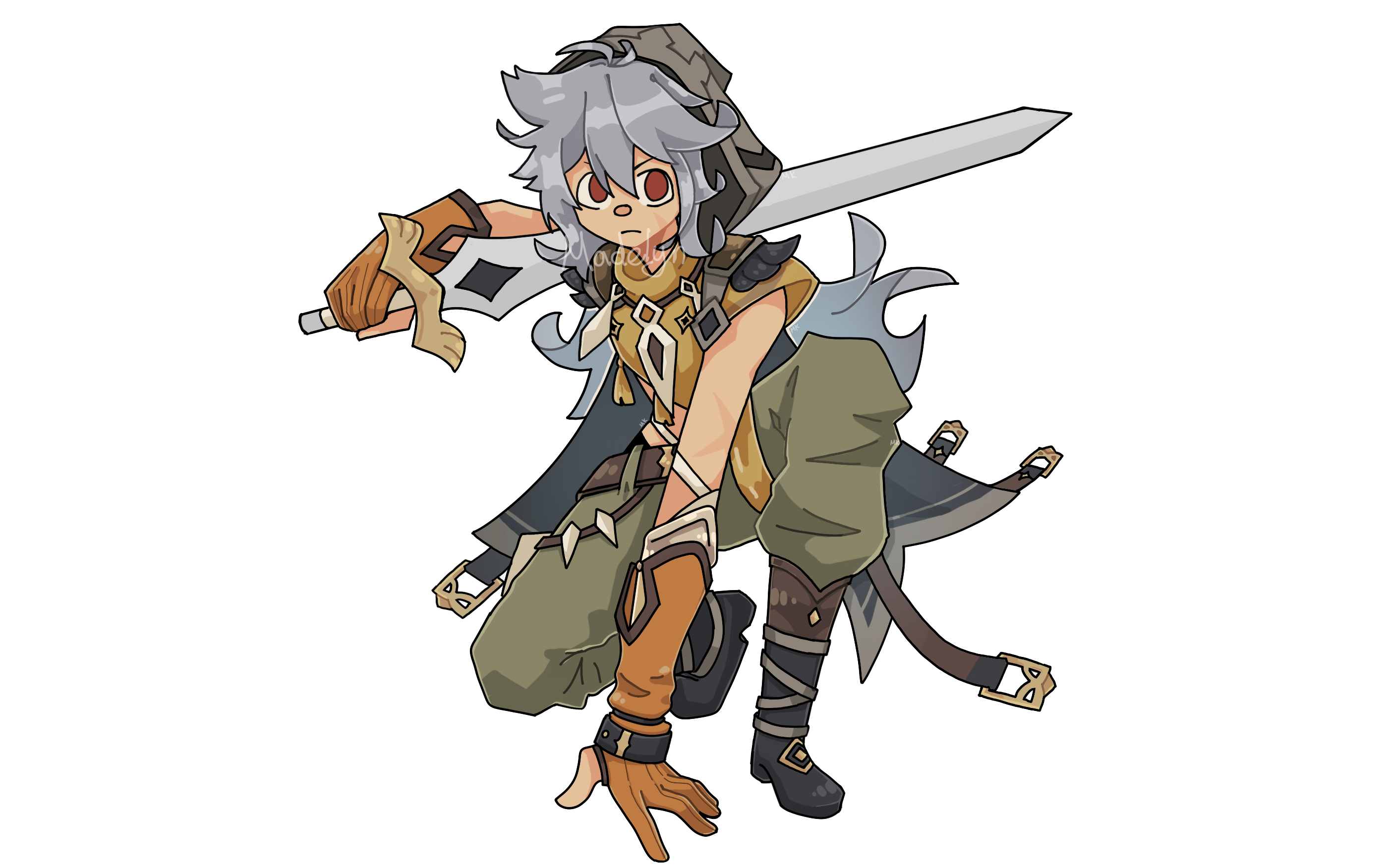 Finished my Razor art Genshin Impact | HoYoLAB