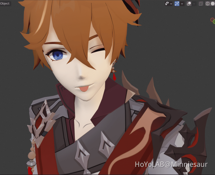 Expressions - Blender "MMD" Basics with Genshin 3D Models (#2 ...