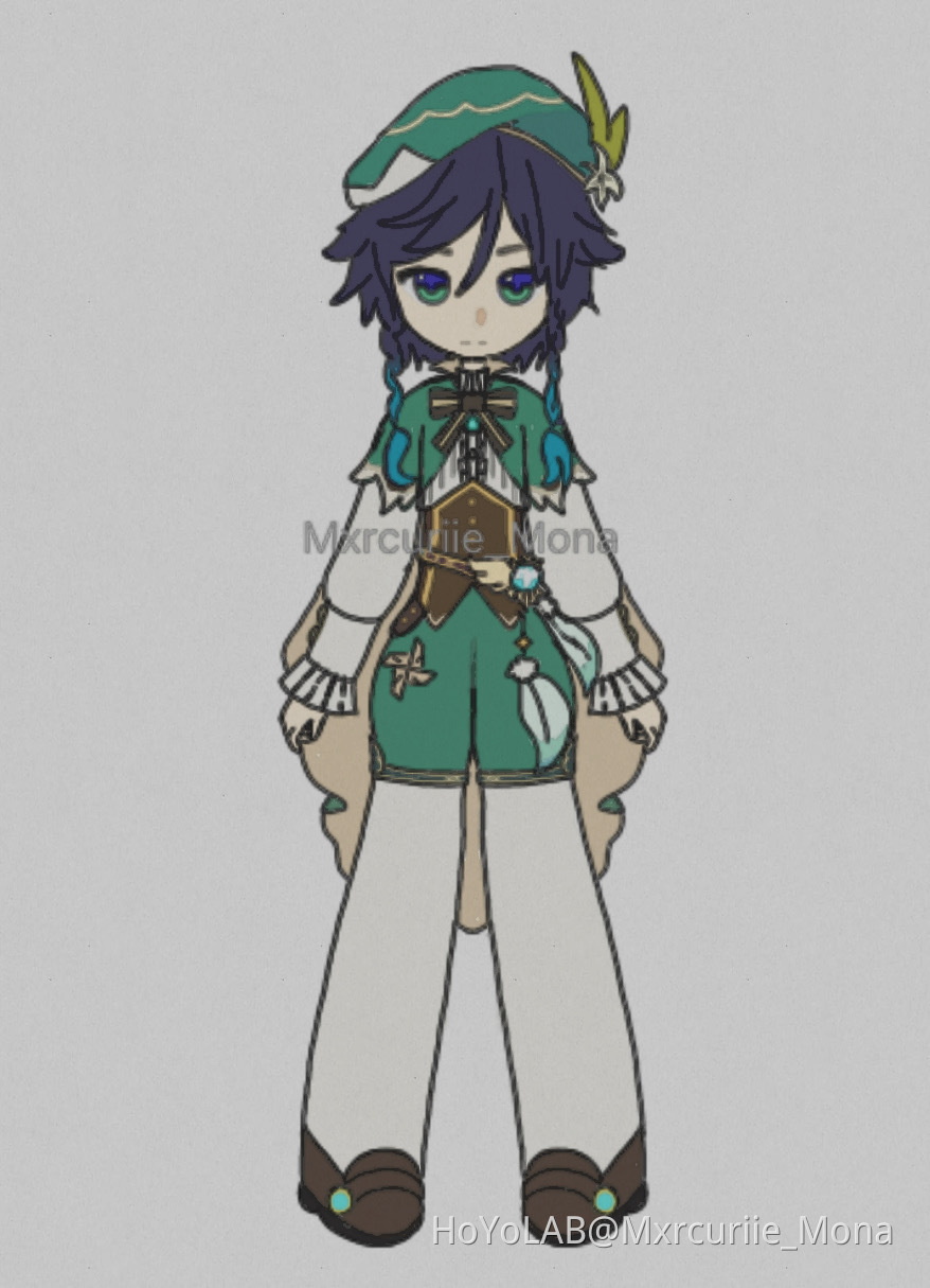 venti drawing Genshin Impact | HoYoLAB