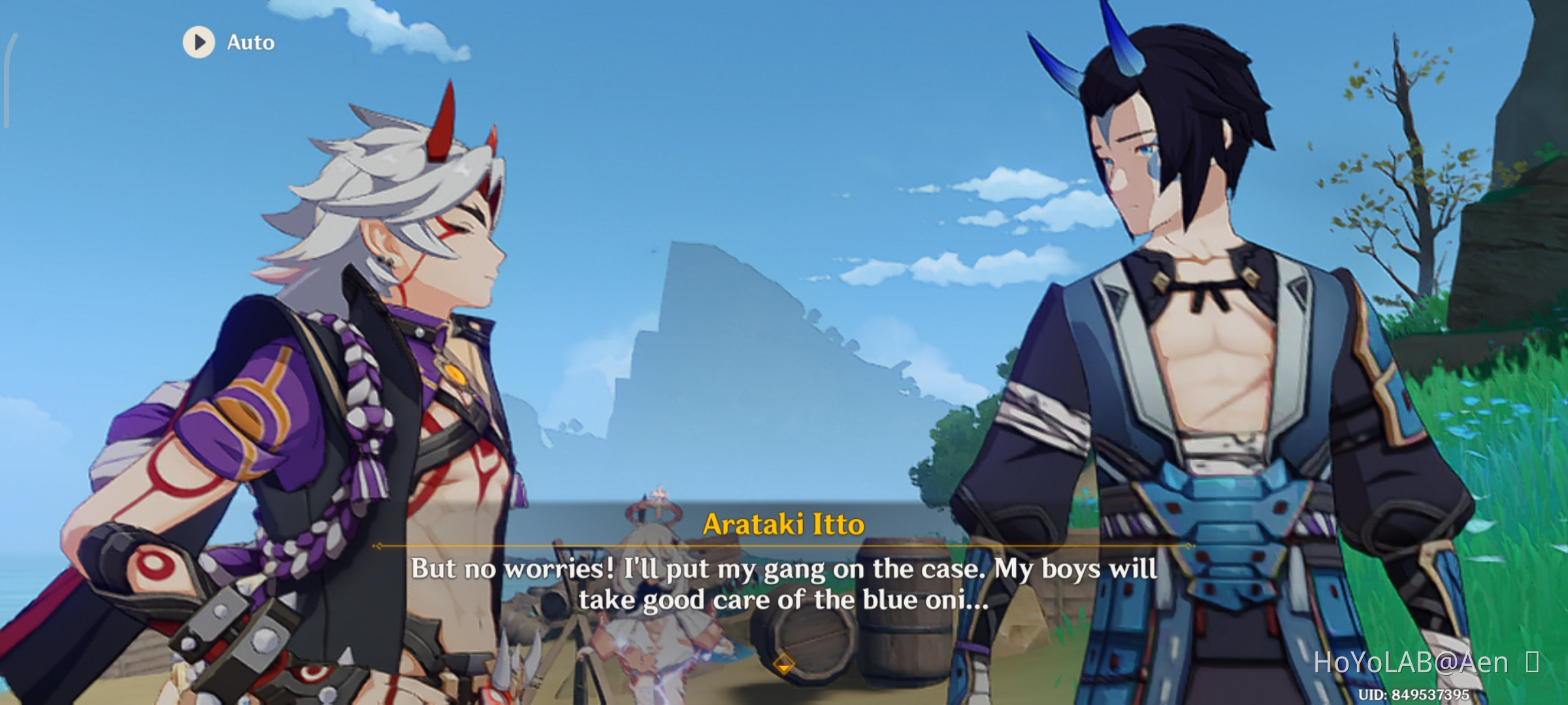 Arataki Itto ️♉ Genshin Impact | HoYoLAB