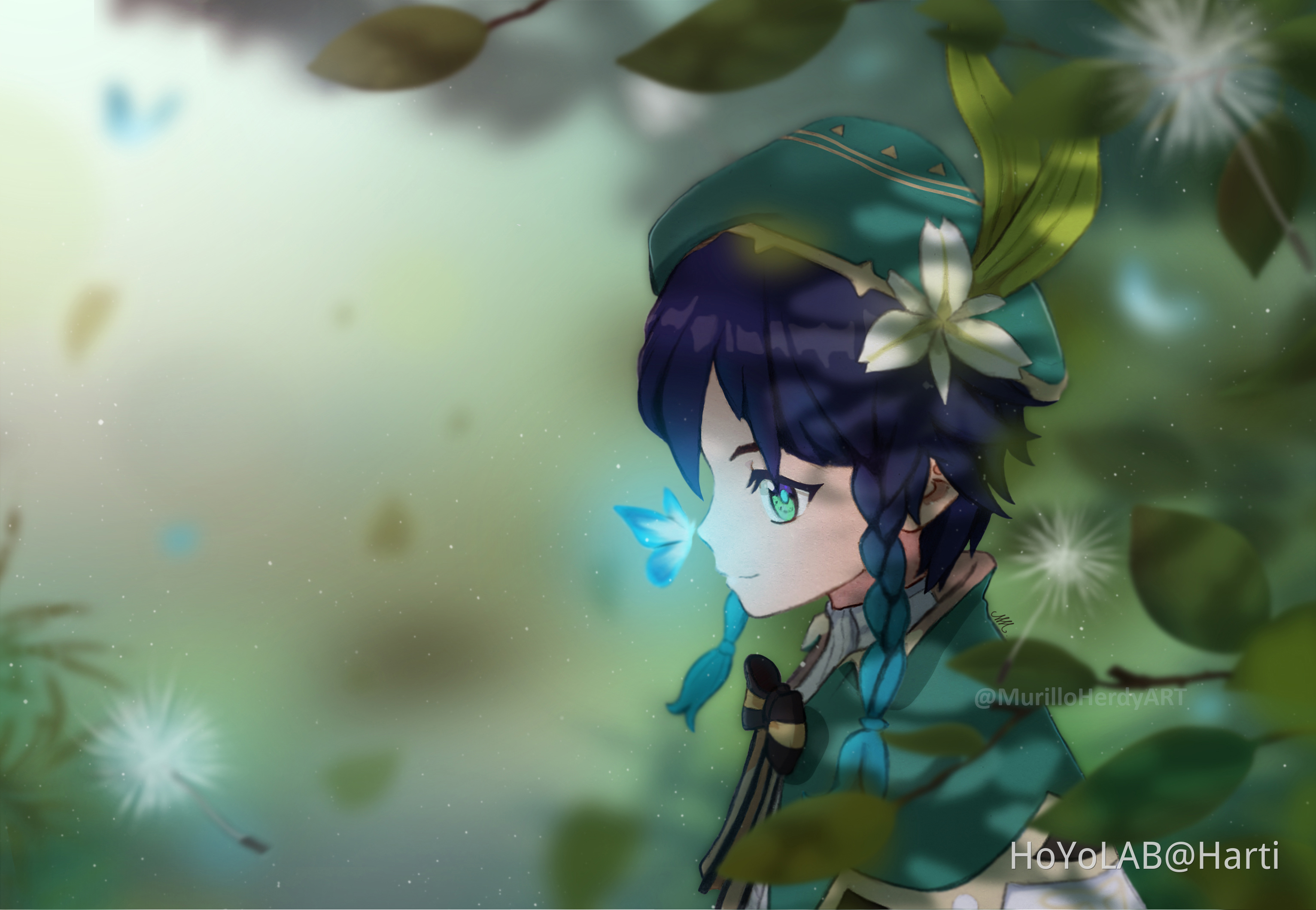 Venti drawing Genshin Impact | HoYoLAB