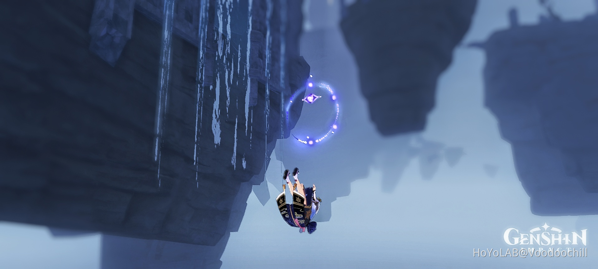 Ayaka falls Genshin Impact | HoYoLAB