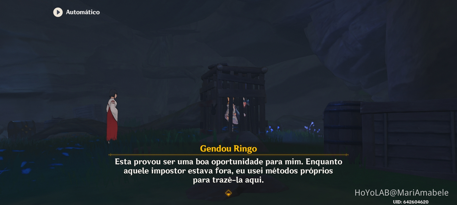 Fim da missão com a Gendou Ringo | Genshin Impact | HoYoLAB